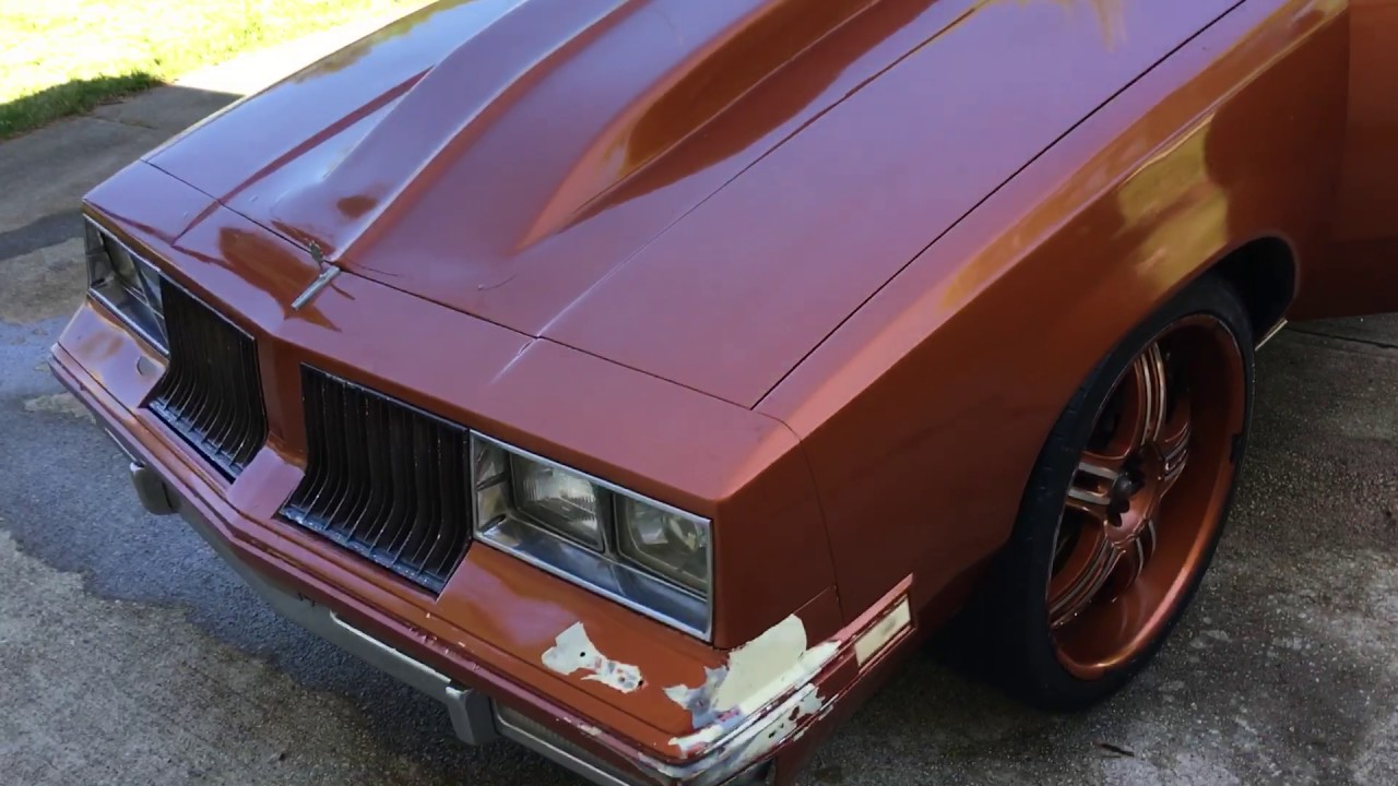 84 cutlass supreme walk around 2017 - YouTube