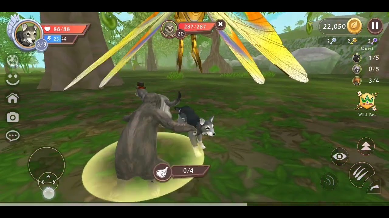 cub hunting gameplay /wildcraft - YouTube