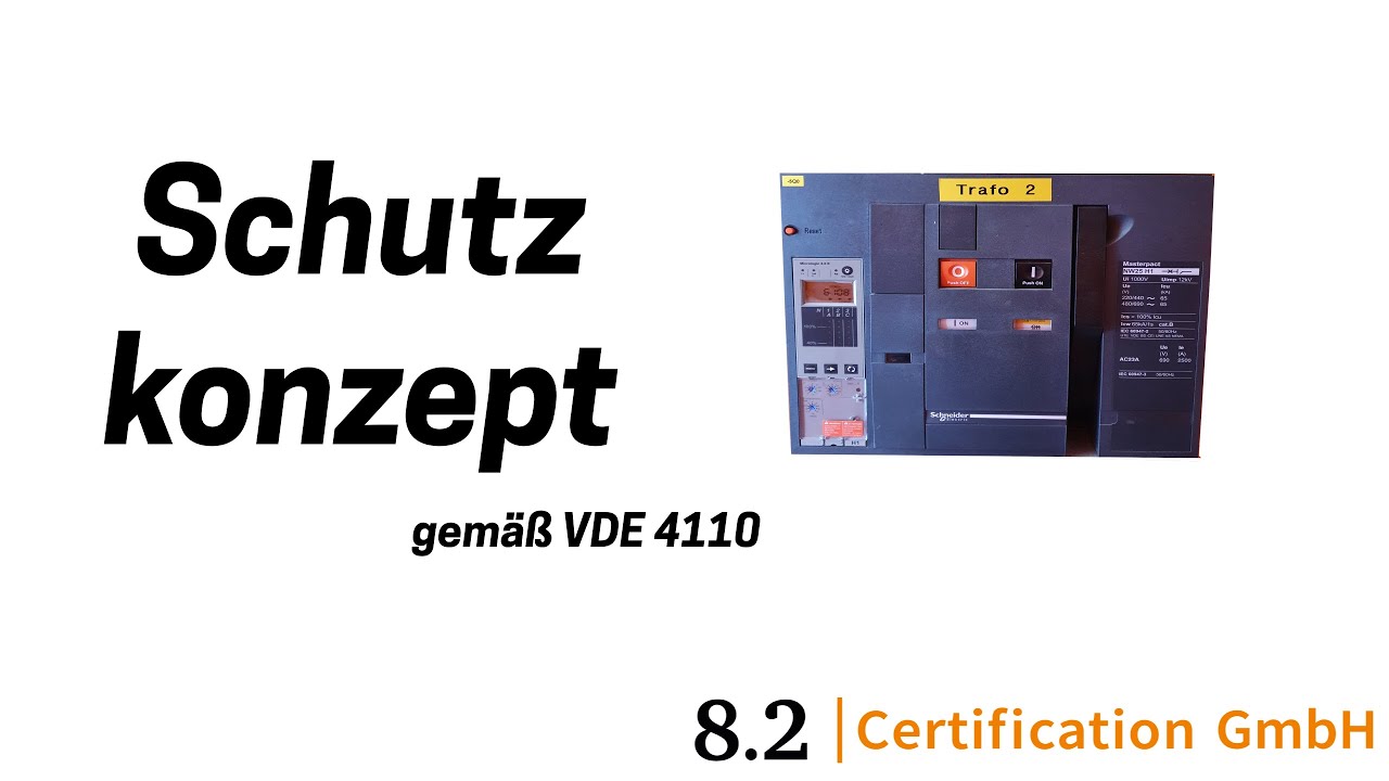 Schutzkonzept gemäß VDE 4110 - YouTube