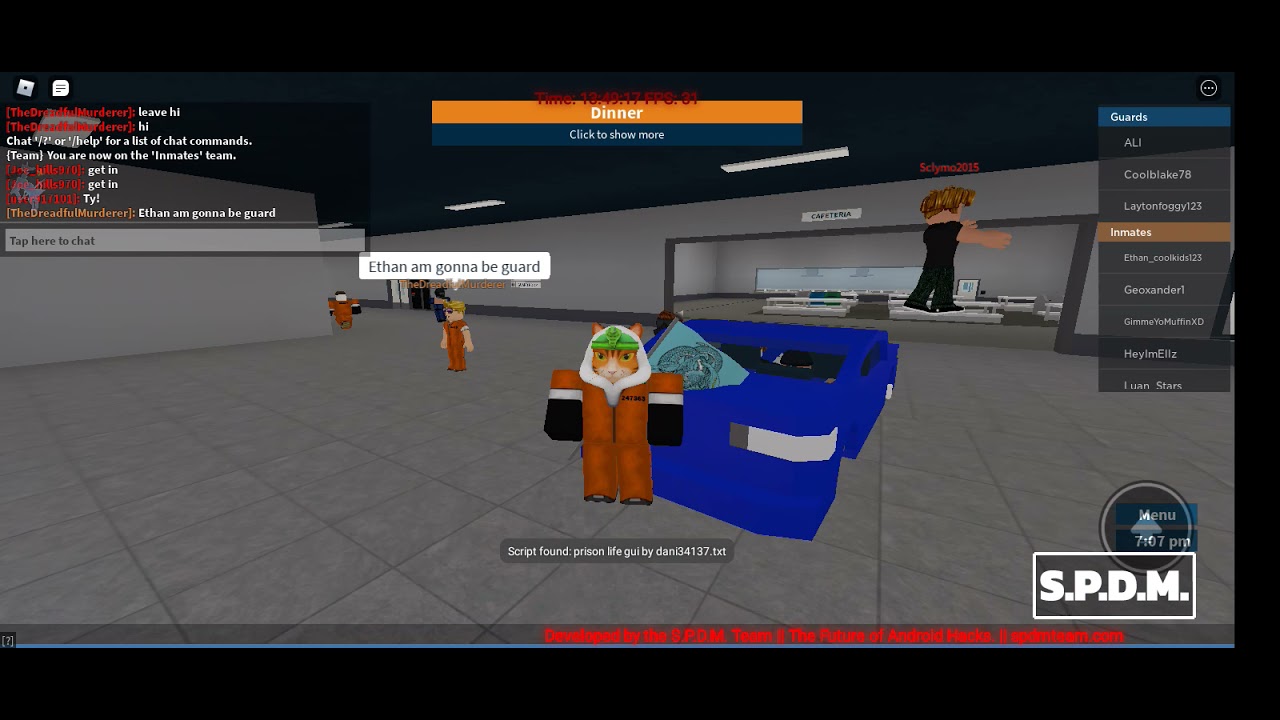 New PC GUI. | Prison life GUI || By me - YouTube