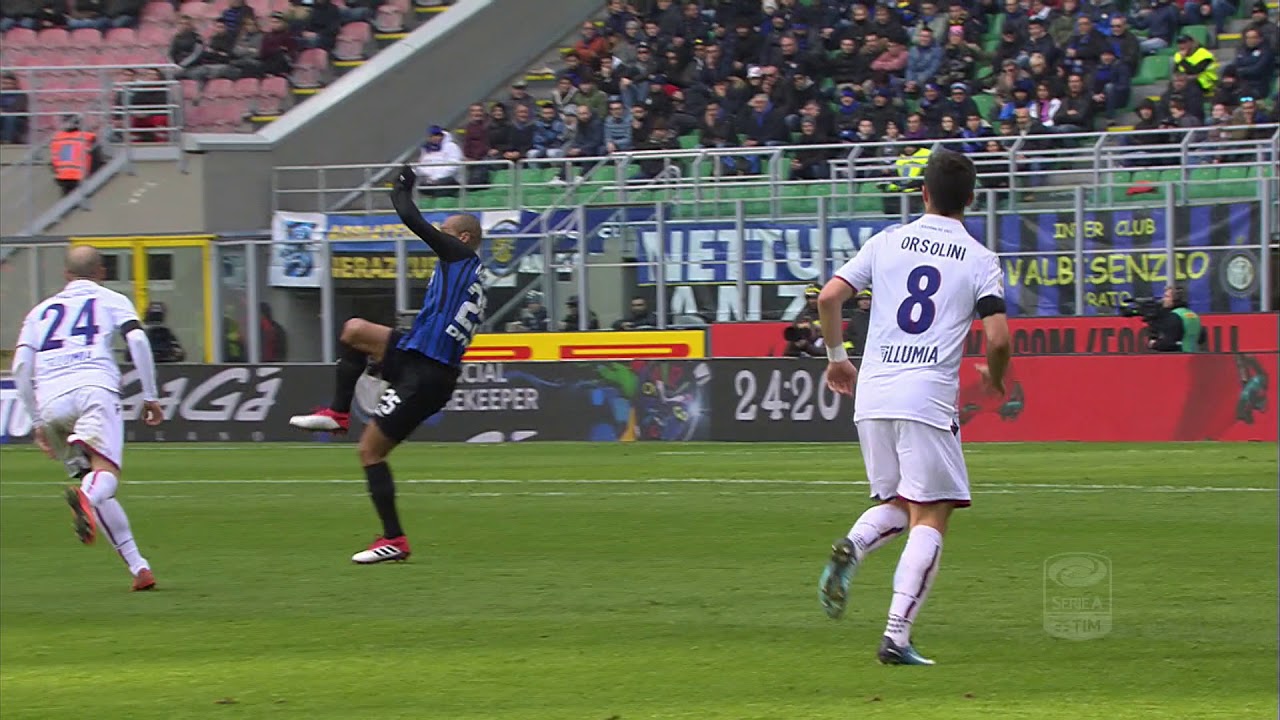Il Gol Di Palacio Inter Bologna 2 1 Giornata 24 Serie A Tim