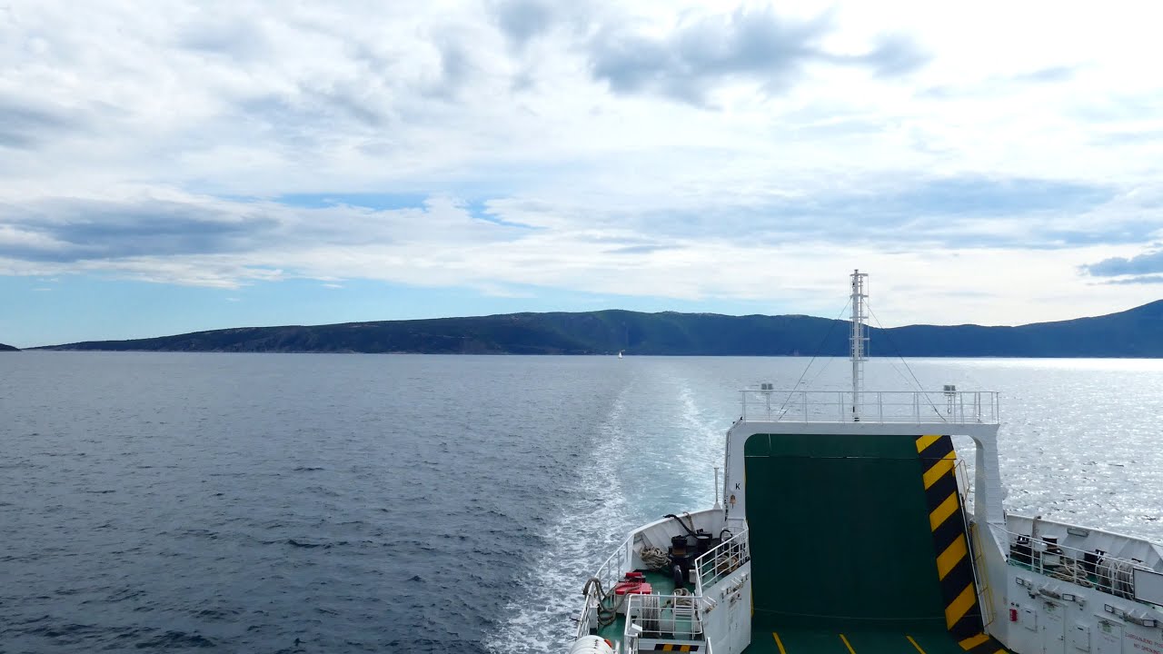 ACI Marina Hafen Fähre Trajekt Merag (Cres) – Valbiska (Krk ...