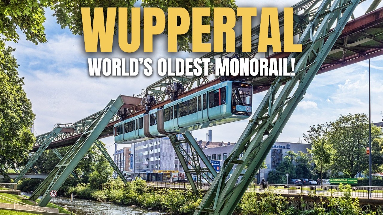 Germany’s 1901 Hanging Train: Cooler Than Anything You’ve Seen! - YouTube