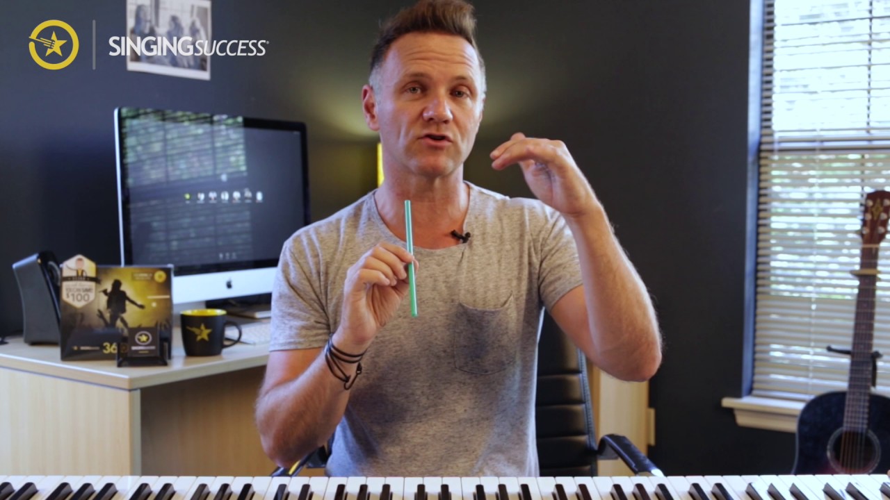 Use a Straw to Reduce Strain - Singing Trick - YouTube