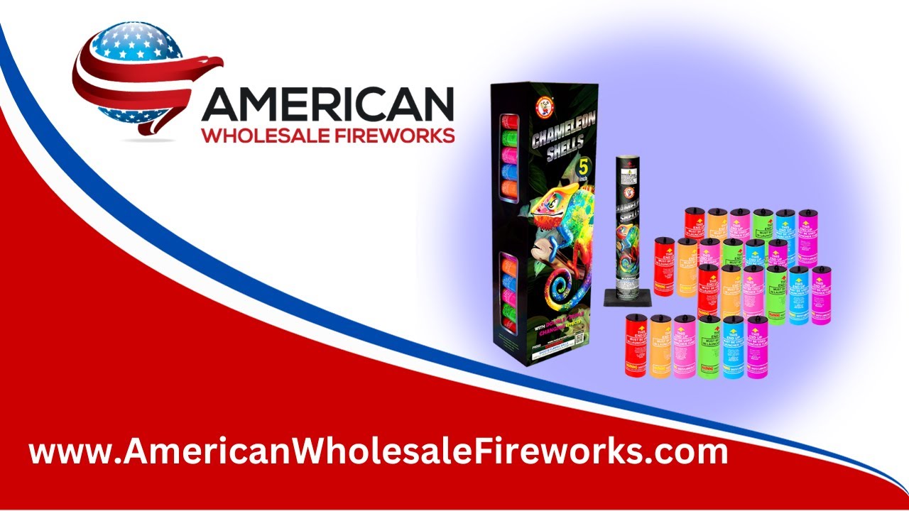 Chameleon Shells 5" - P8050 - Winda Fireworks ... Available at American ...