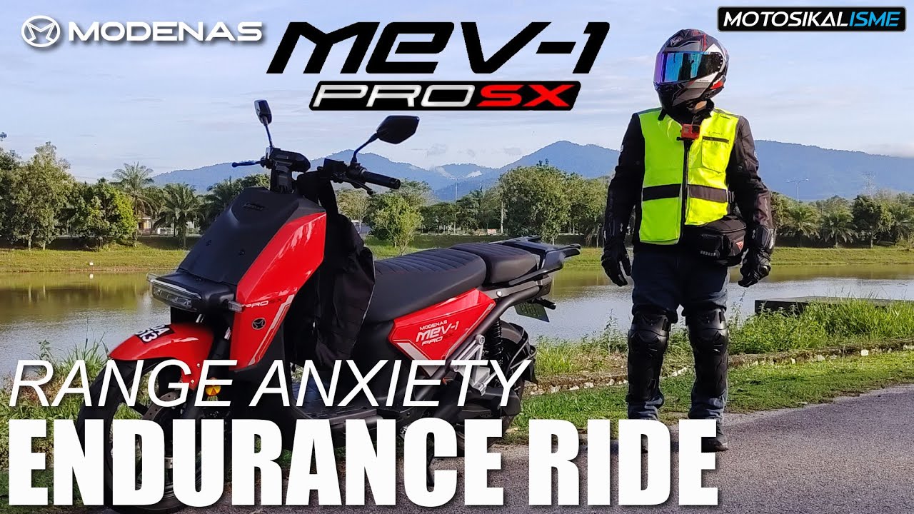 MODENAS MEV-1 PRO SX ENDURANCE RIDE - YouTube