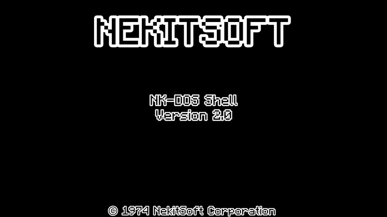 NK-DOS Shell 2.0 - YouTube