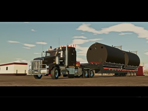 FS22 Alberta Oilfield Trucking MP #3 - Timelapse - YouTube