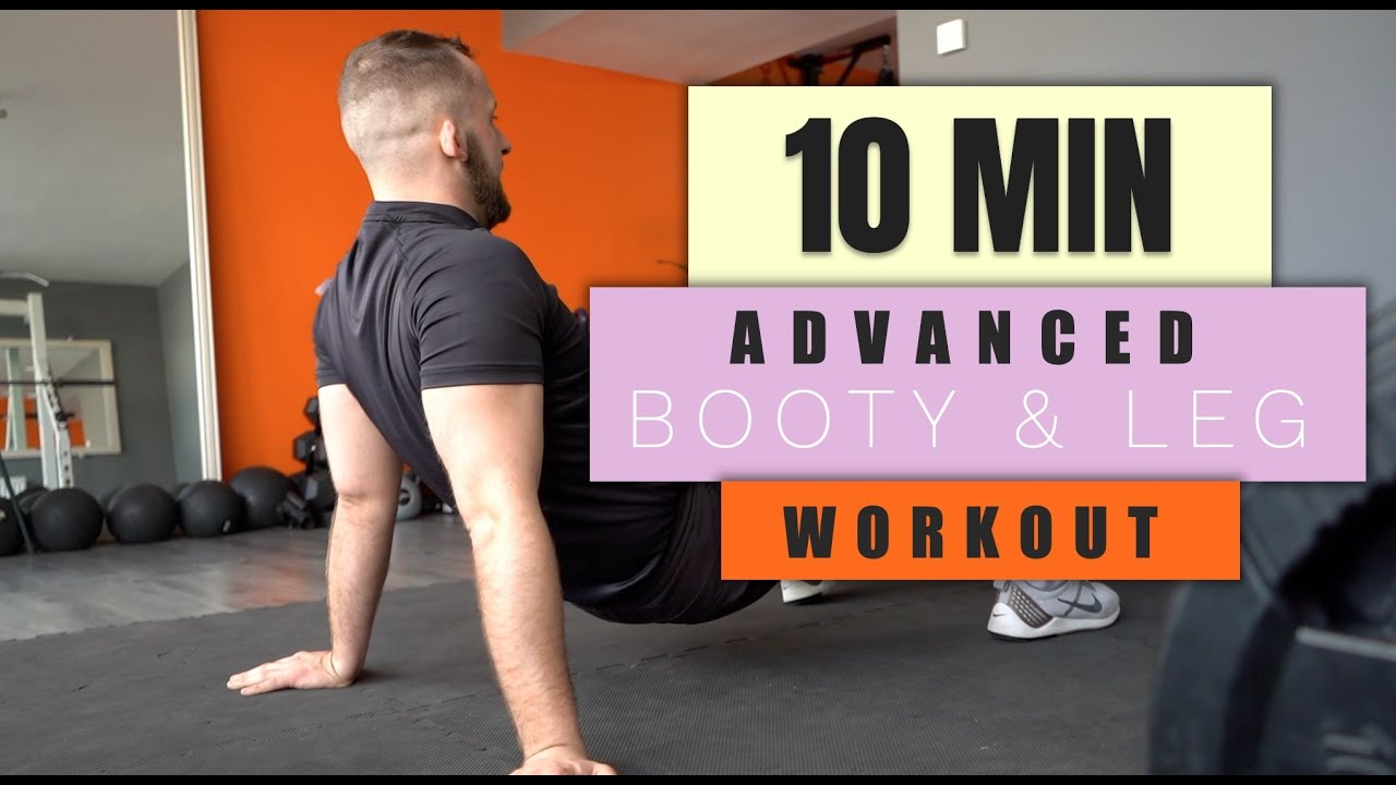 10 MIN BOOTY & LEGS WORKOUT // Home Workouts // NO EQUIPMENT | Fitter ...