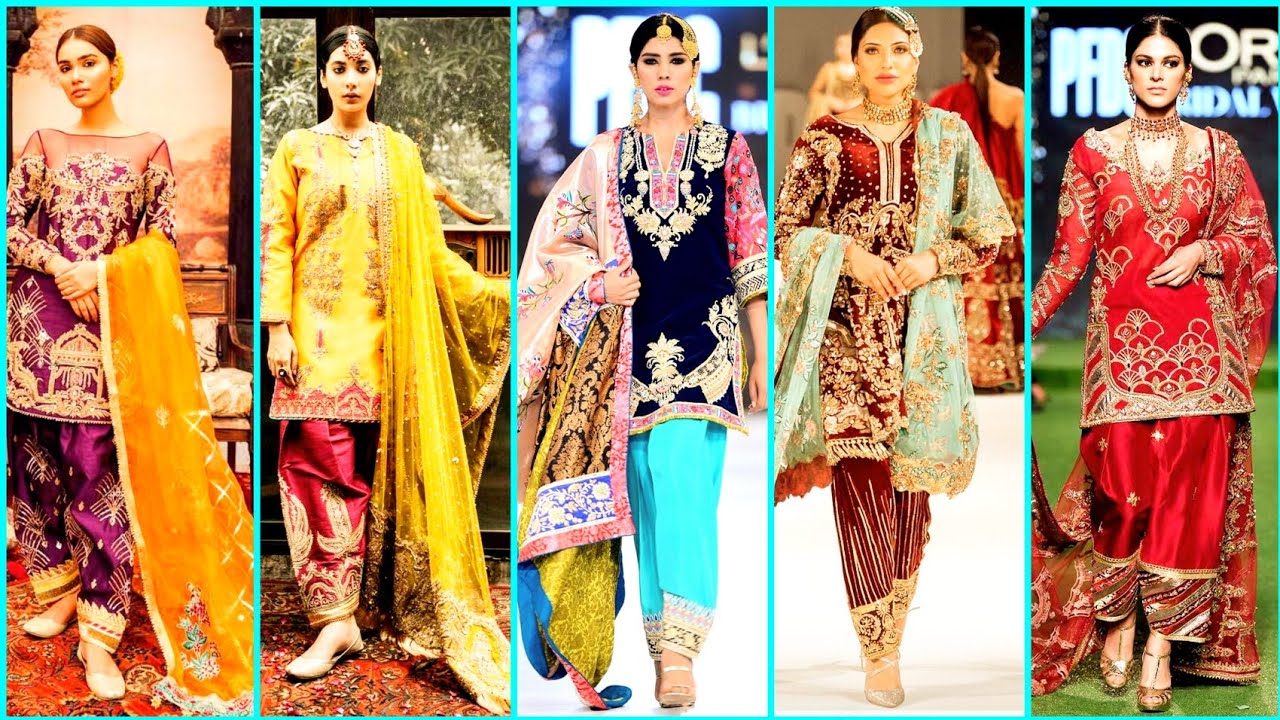 Top Class Embroided Shalwar Qameez Designs/Shalwar Suit for wedding ...