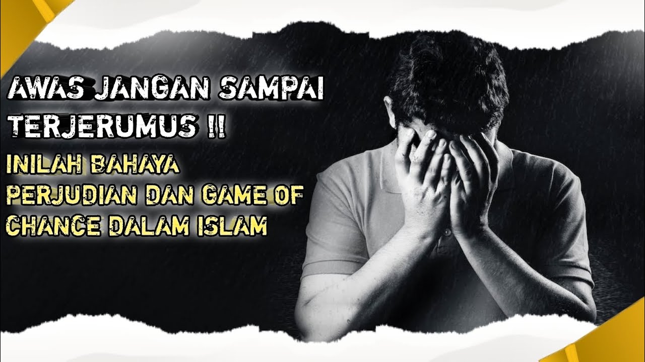 WASPADA ‼️ BAHAYA PERJUDIAN,MENGAPA ANDA HARUS MENGHINDARINYA #larangan berjudi #dakwahislam # ...