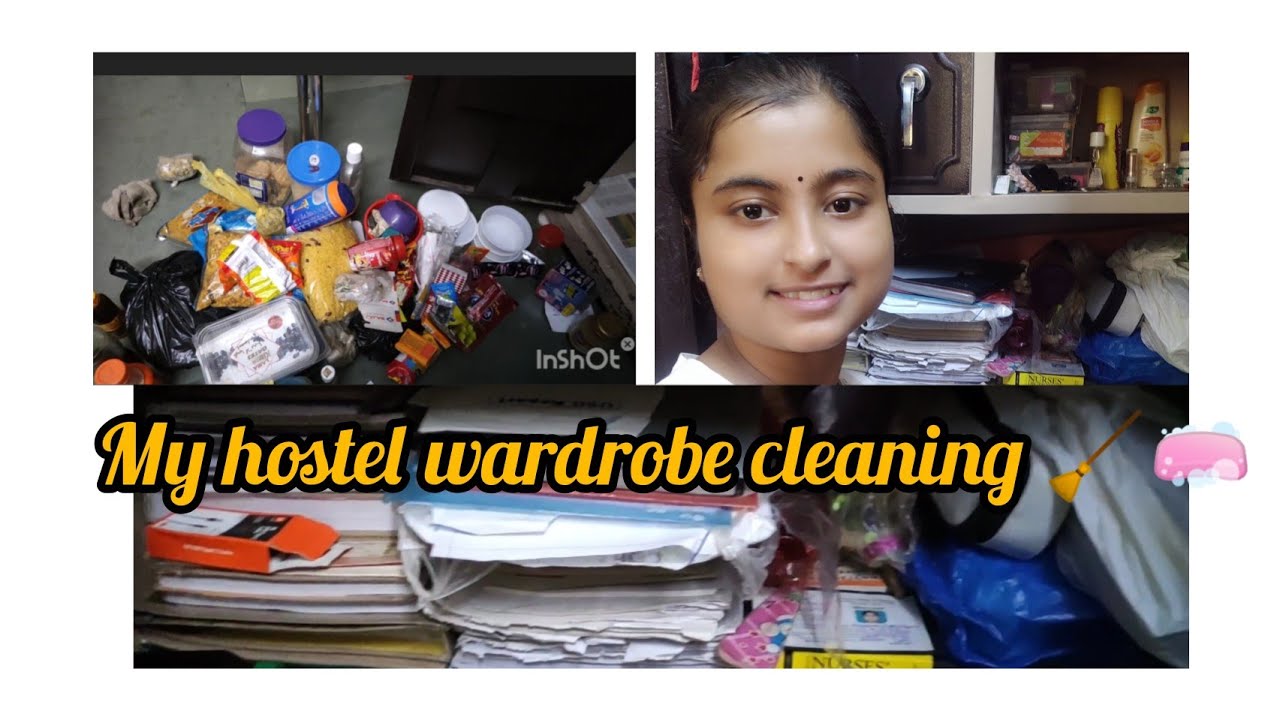 Free time my hostel wardrobe cleaning // Hostel Vlog // Nurses Life 👩‍⚕ ...