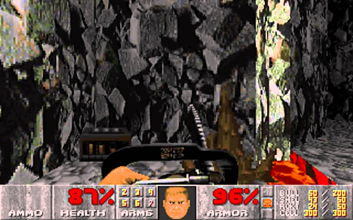 Ultimate Doom DosBox capture VLC transcode test - YouTube