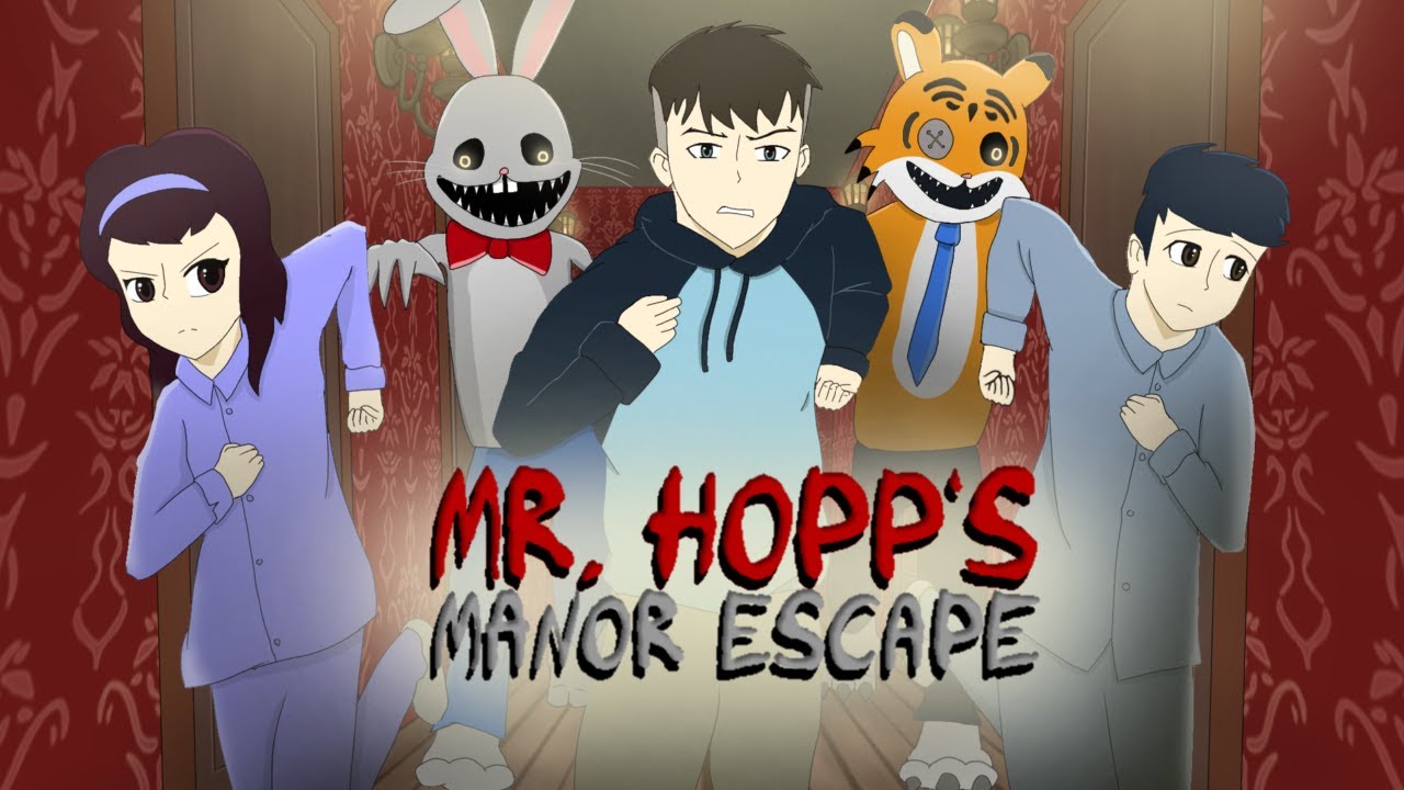 Escape from Blacklands Manor through Front Door and Trapdoor | Mr. Hopp ...