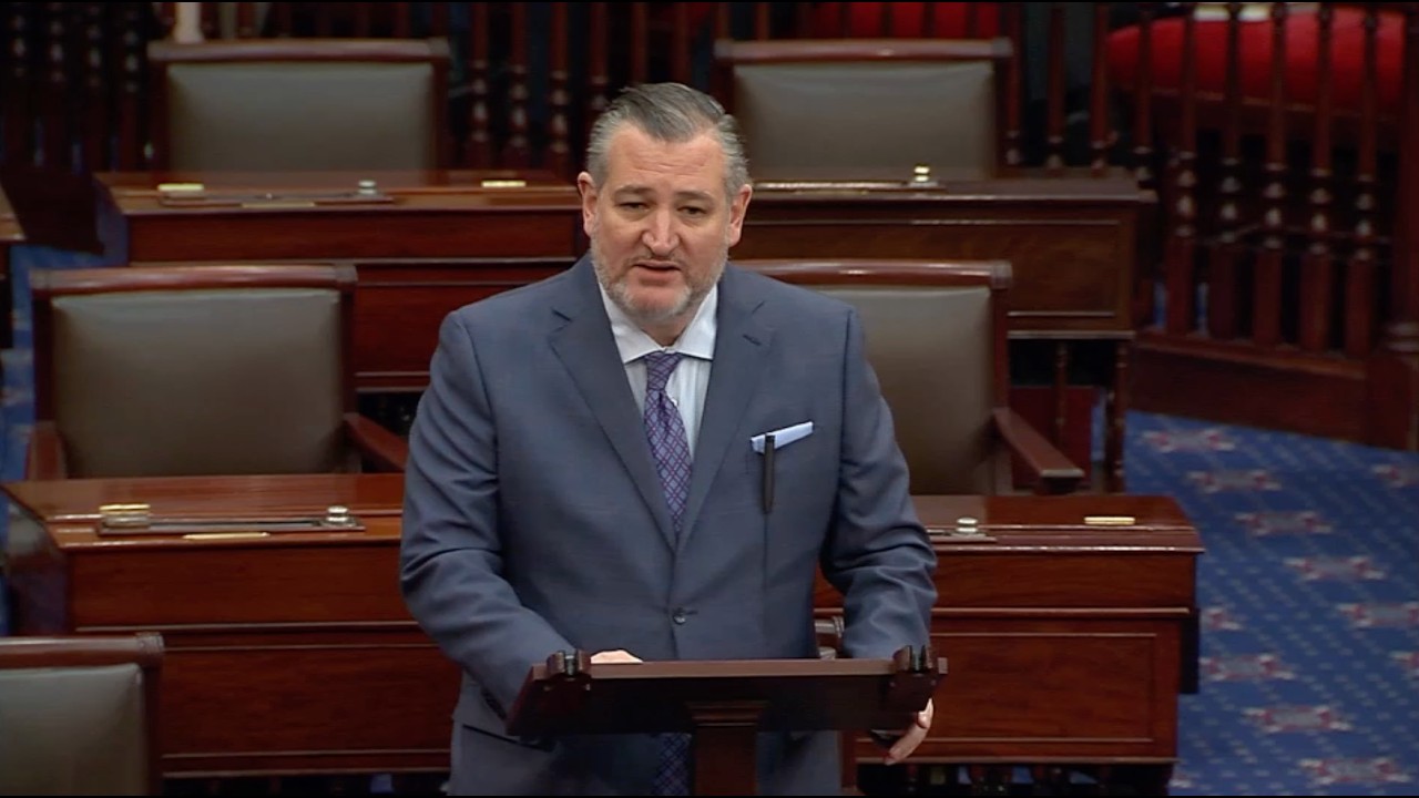 Sen. Ted Cruz Delivers Floor Speech in Support of Nicholas Ganjei to be ...