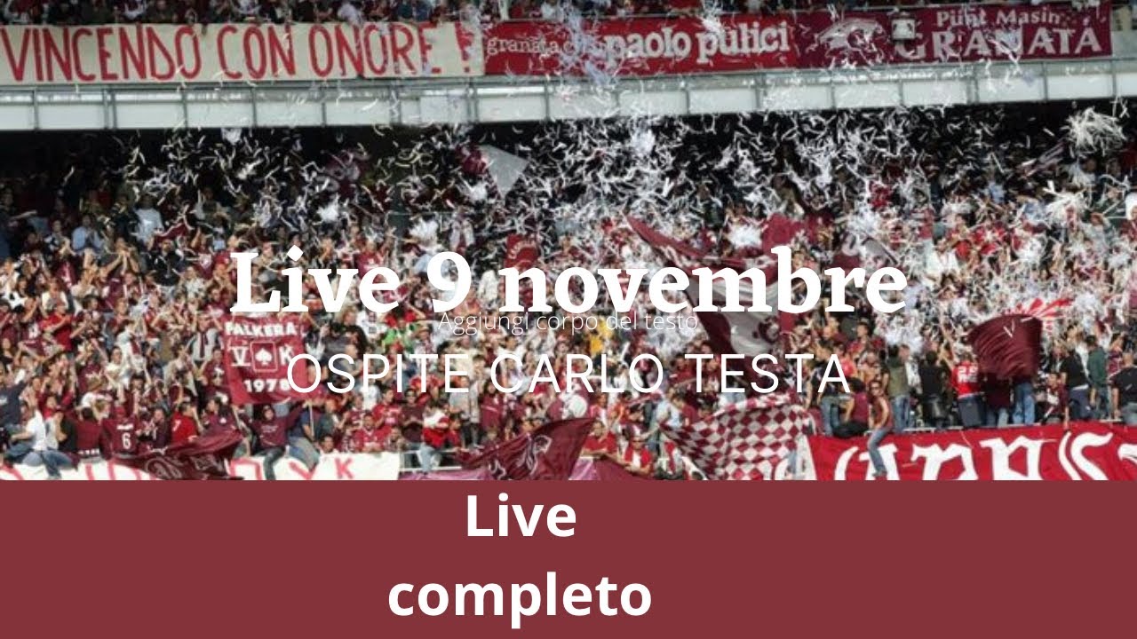 Live Carlo Testa - YouTube