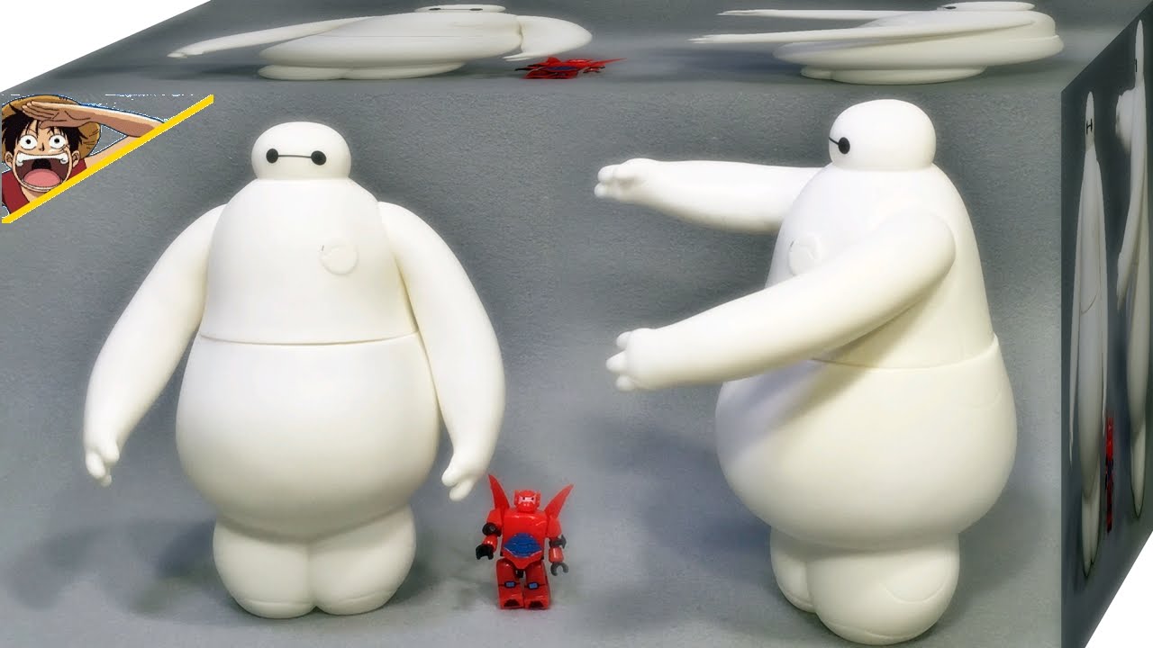 빅히어로6 베이맥스 디즈니 짝퉁 문방구 피규어 인형 리뷰 Big Hero 6 baymax figures white doll ...