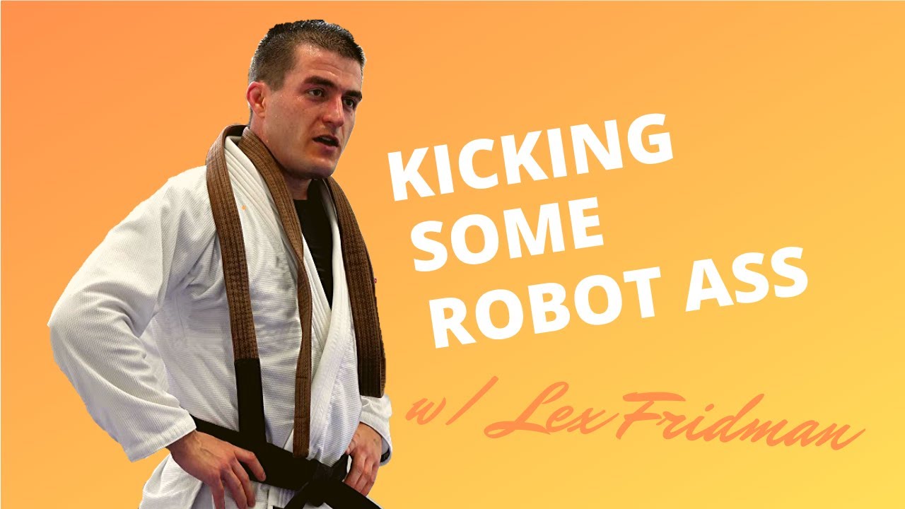 lex fridman instructs how to bjj your way out of singularity - YouTube