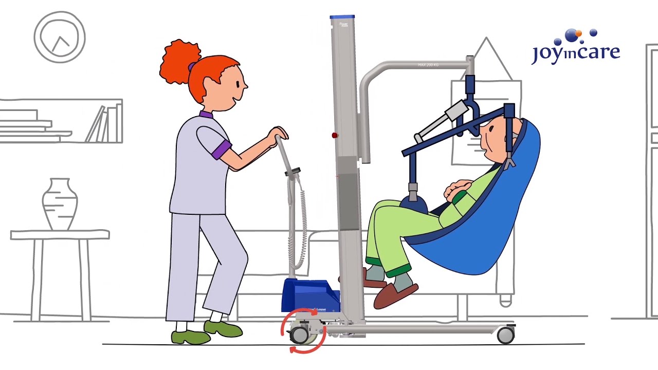 JOYinCARE tilliften met Touch&Move rijondersteuning | Vegro - YouTube