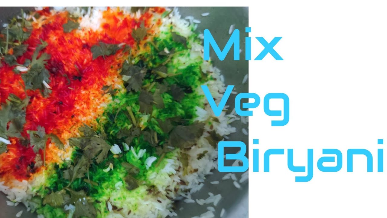 Mix Veg Biryani ll Biryani Recipe ll Vegetable Dum Biryani ll Sabji ...