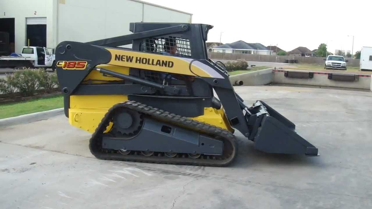 NEW HOLLAND C-185 HIDALGO,TX. - YouTube