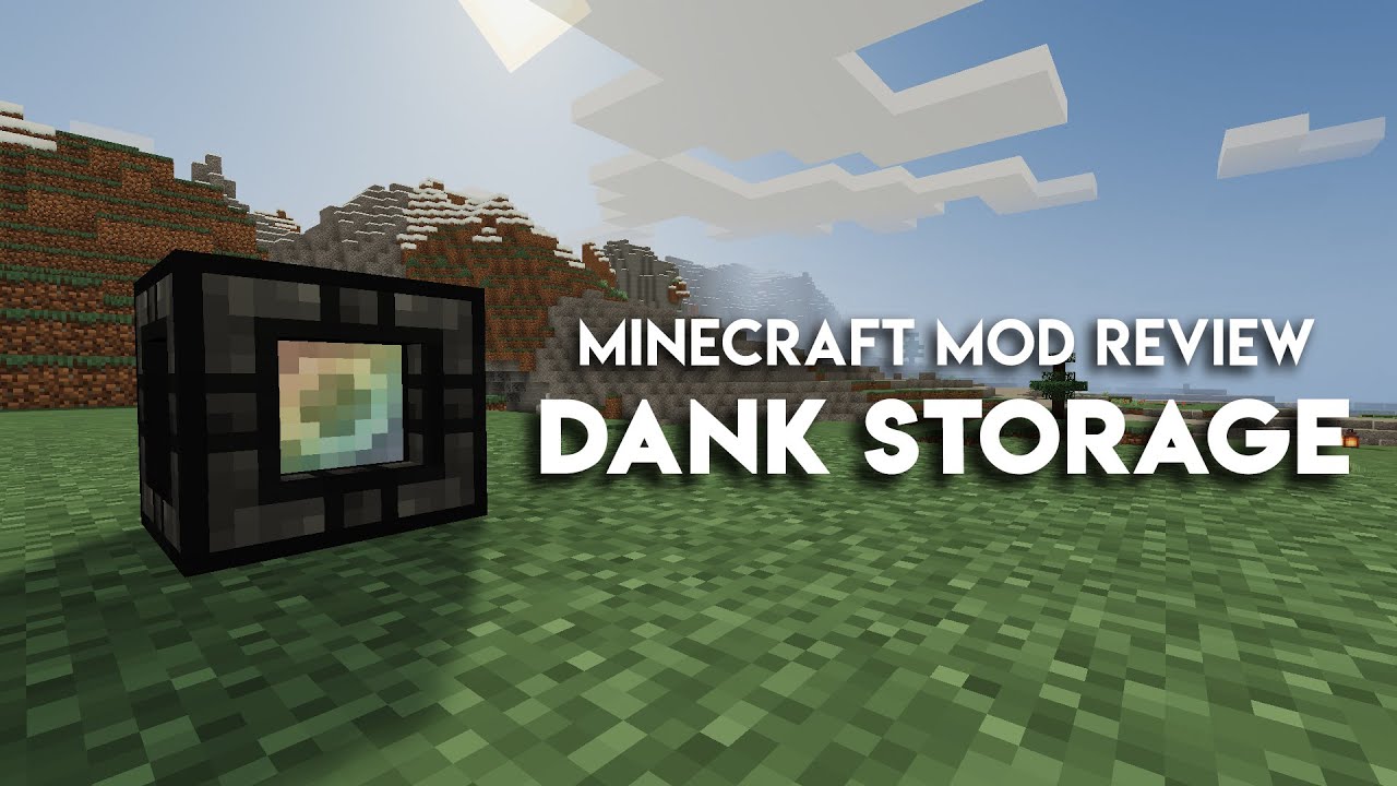 Dank Storage | 1.14.4 Mod Spotlight - YouTube