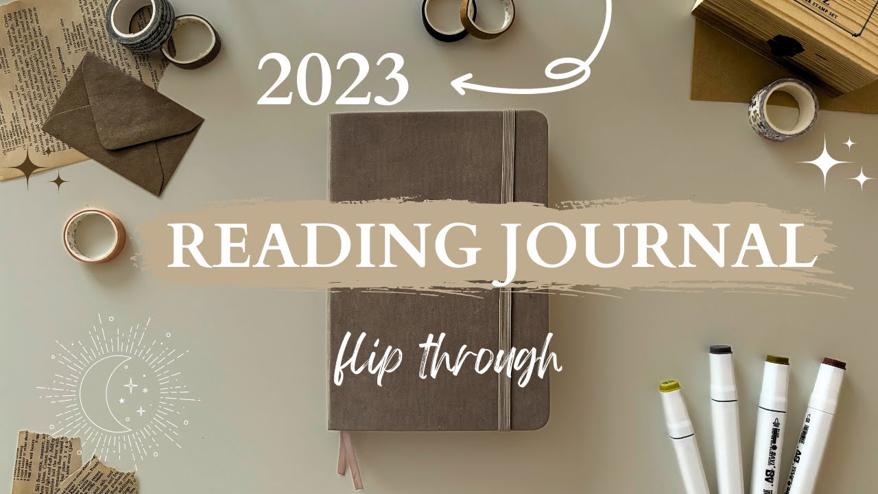2023 Reading Journal flip through | vintage theme | 77 books read - YouTube