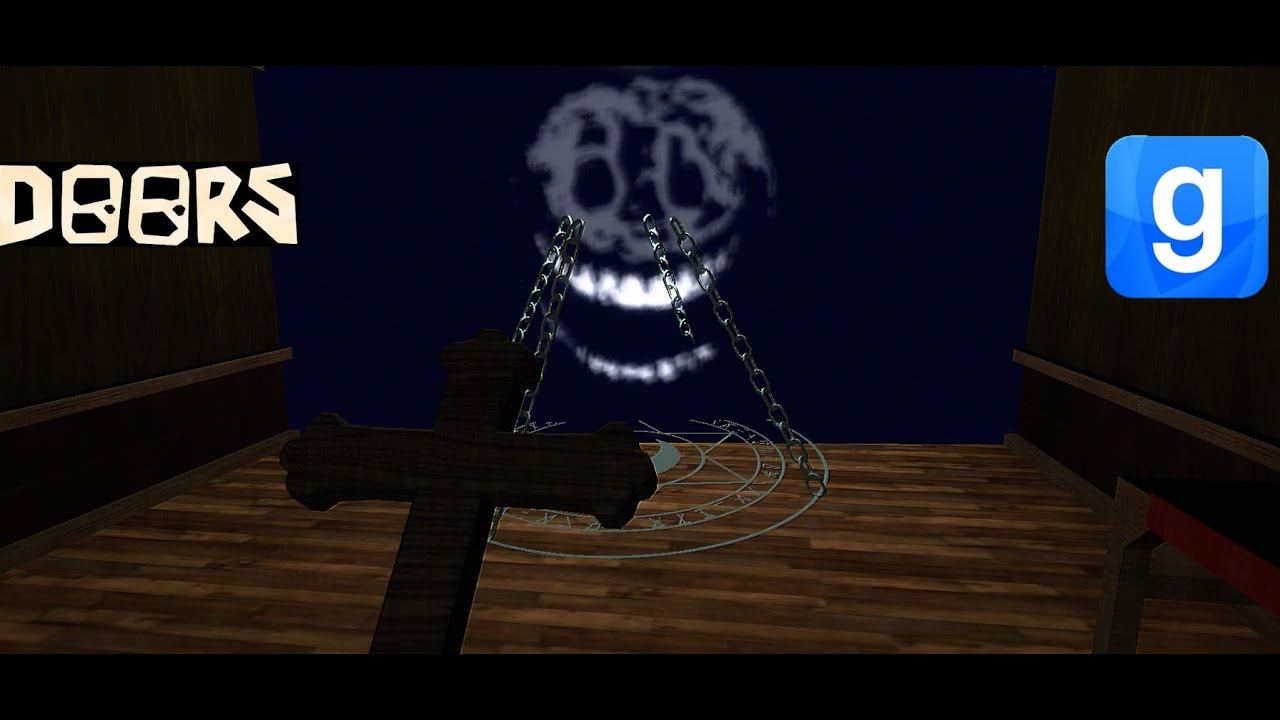 NEW! (Using The Crucifix On ALL NEW DOORS ENTITIES! Garry's Mod) - YouTube