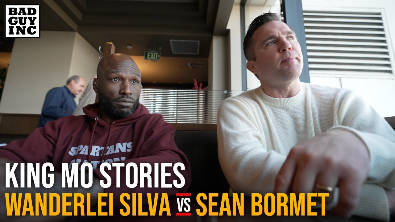 King Mo & Chael Sonnen talk Wanderlei Silva vs Sean Bormet - YouTube