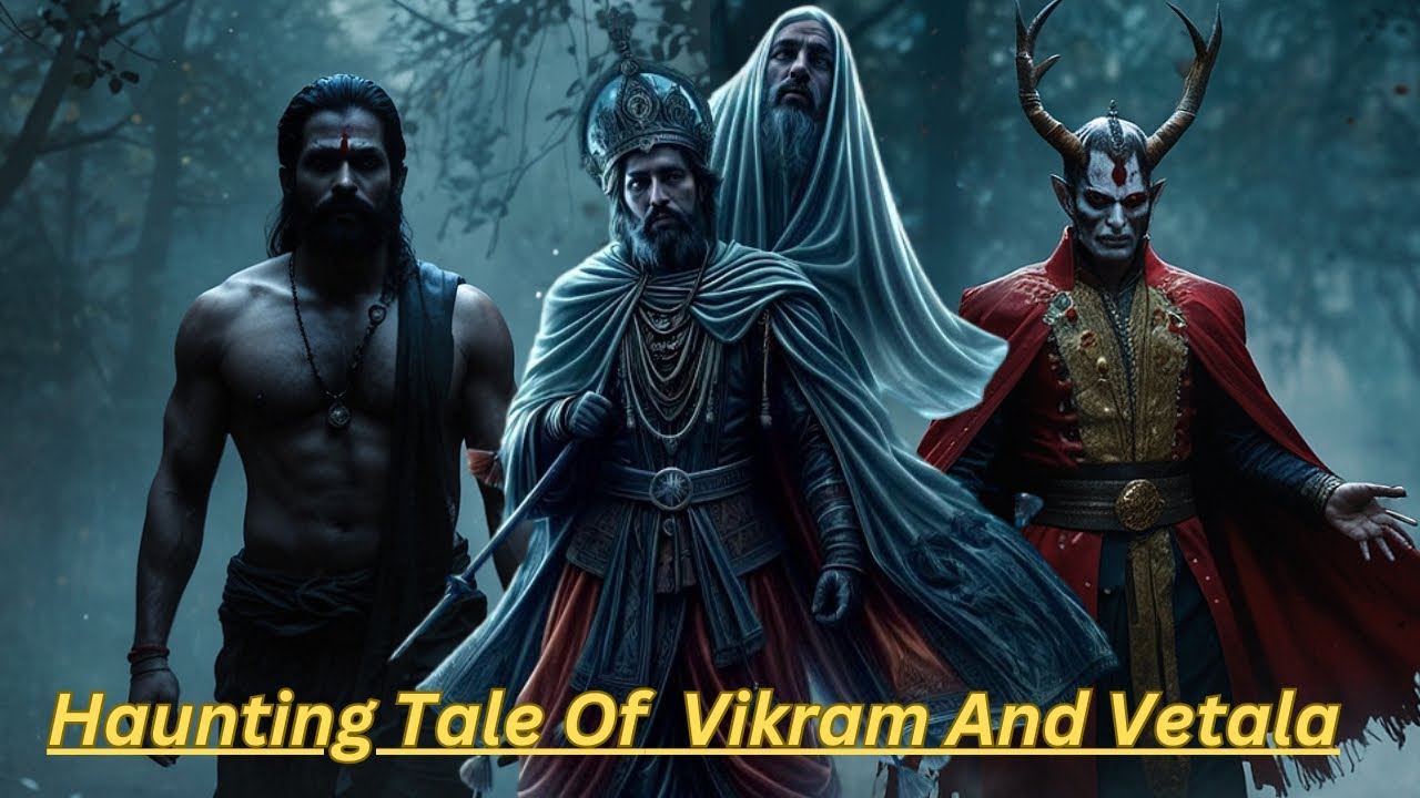 The Haunting Tale of Vikram and Vetala | Spine-Chilling Hindu Mythology ...