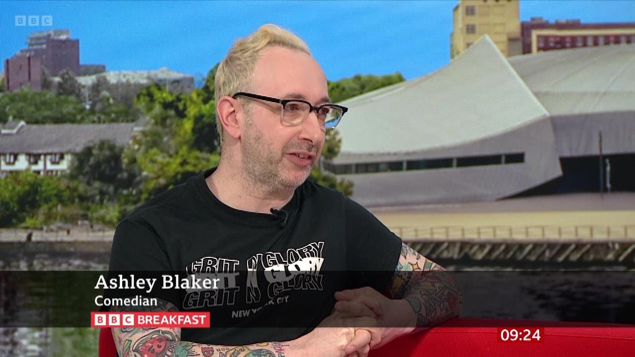 Ashley Blaker (Comedian) On BBC Breakfast [22.03.2024] - YouTube