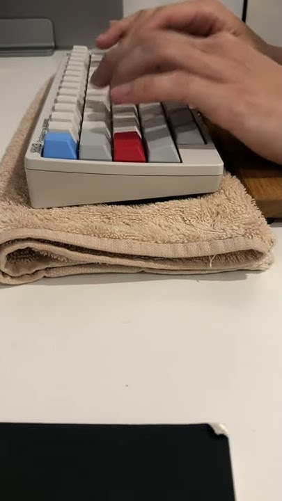 [short ASMR] HHKB hybrid type-s sound test - YouTube