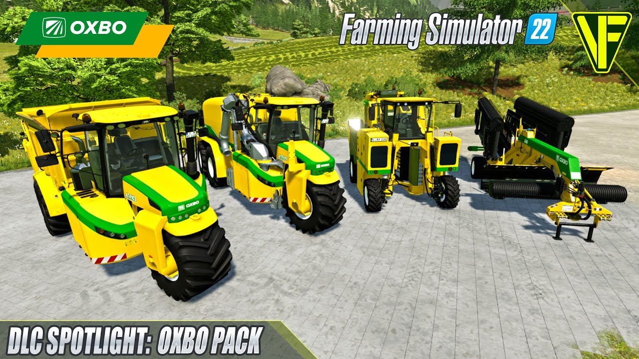 Oxbo Pack DLC for Farming Simulator 22! | DLC Spotlight - YouTube
