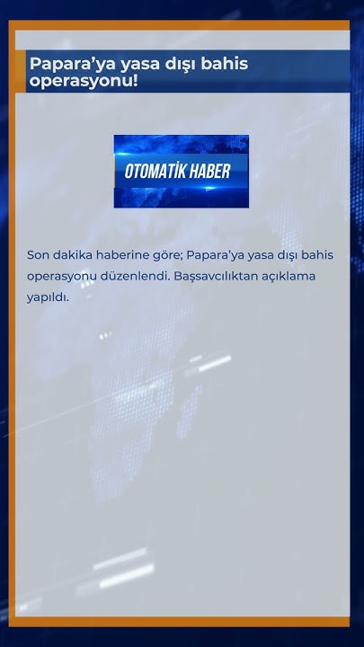Papara’ya yasa dışı bahis operasyonu! - YouTube