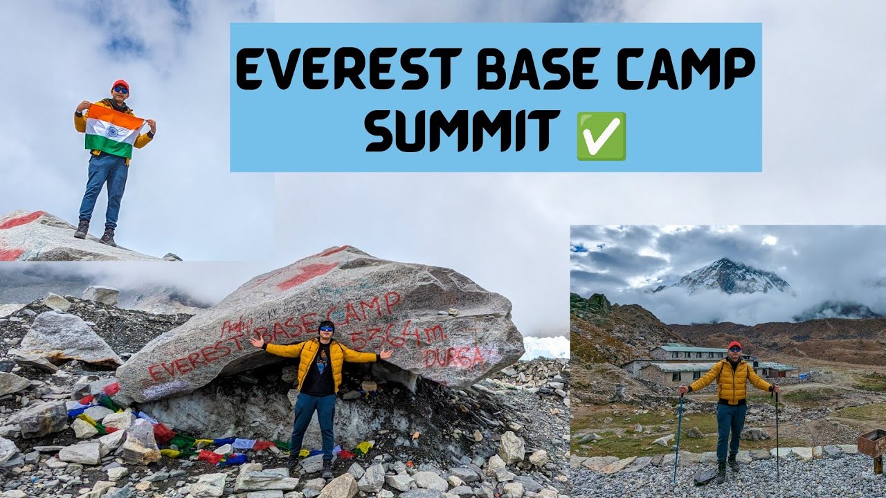 Everest Base Camp Summit Day | Finally EBC TREK 2023 Done | Khumbu ...