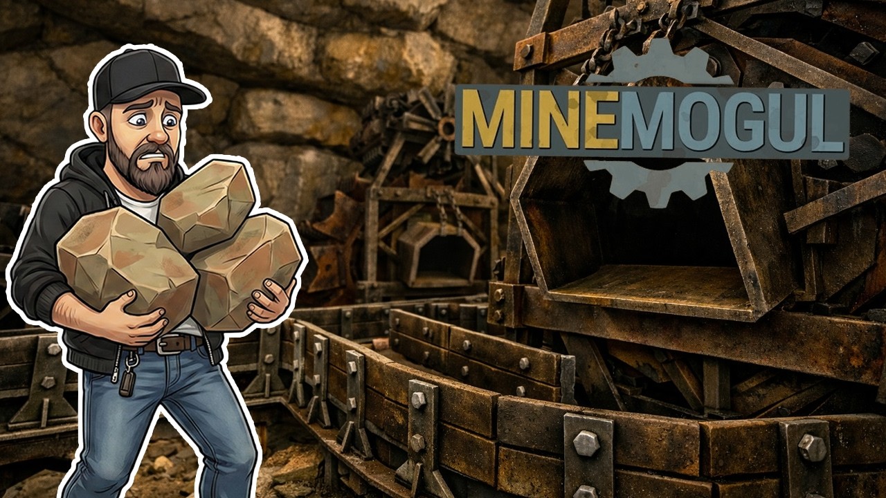 The Ultimate Factory Traffic Jam! (Heavy Miner Setup) | Mine Mogul Ep11 ...