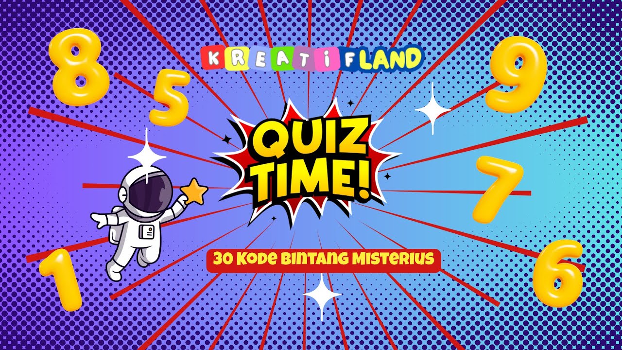 KUIS MATEMATIKA LUAR ANGKASA 🌌 | Pecahkan 30 KODE BINTANG MISTERIUS! 🚀 ...