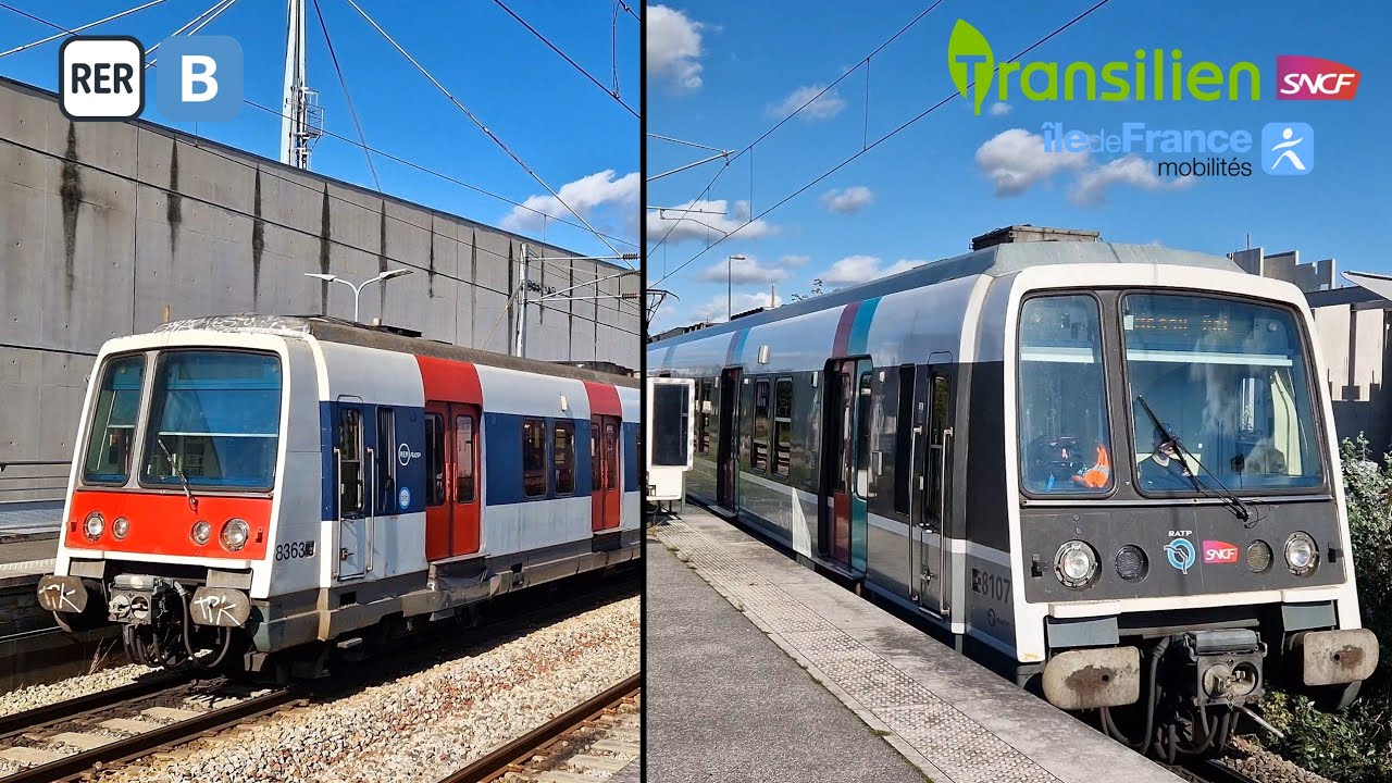 Transilien SNCF [RER B] - Spot en gare de Parc des Expositions - YouTube