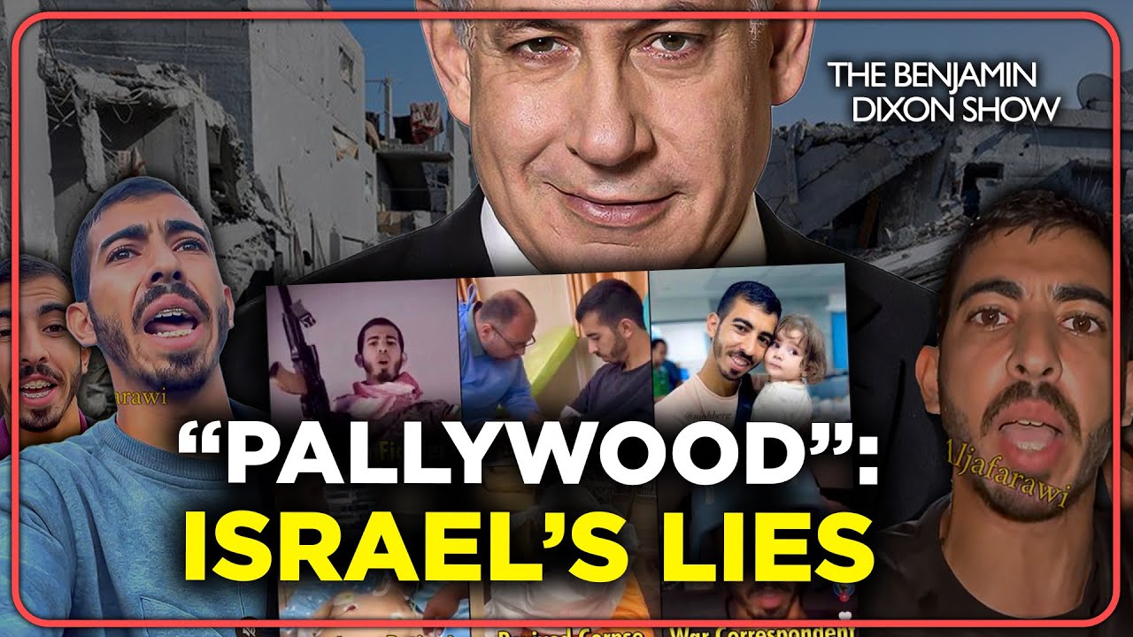 🚨Israel Spreading "Pallywood" Propaganda About Palestinians - YouTube