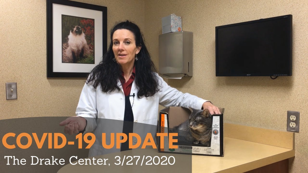 COVID-19 Update: The Drake Center, 3/27/2020 - YouTube