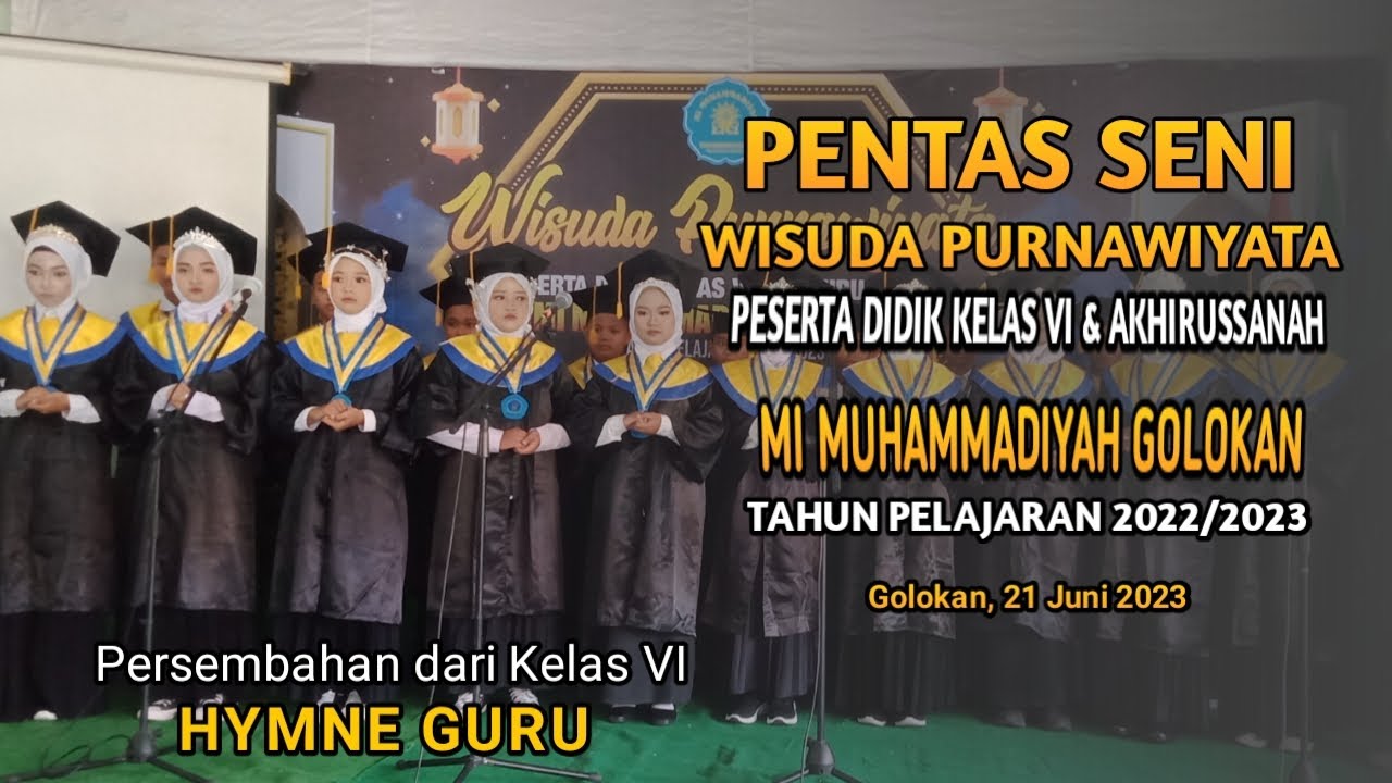 Hymne Guru_MI Muhammadiyah Golokan - YouTube