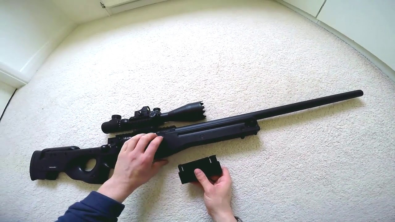 ASG AW 308 Range Test & Review Airsoft Sniper Rifle [MVSaylanTV ...