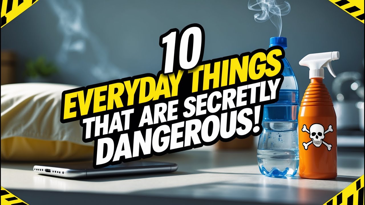 10 Everyday Things That Are Secretly Dangerous! - YouTube