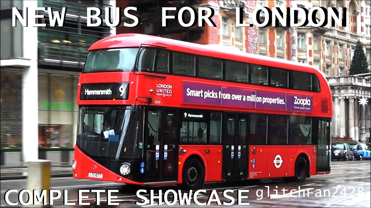 New Bus For London Complete Showcase - YouTube