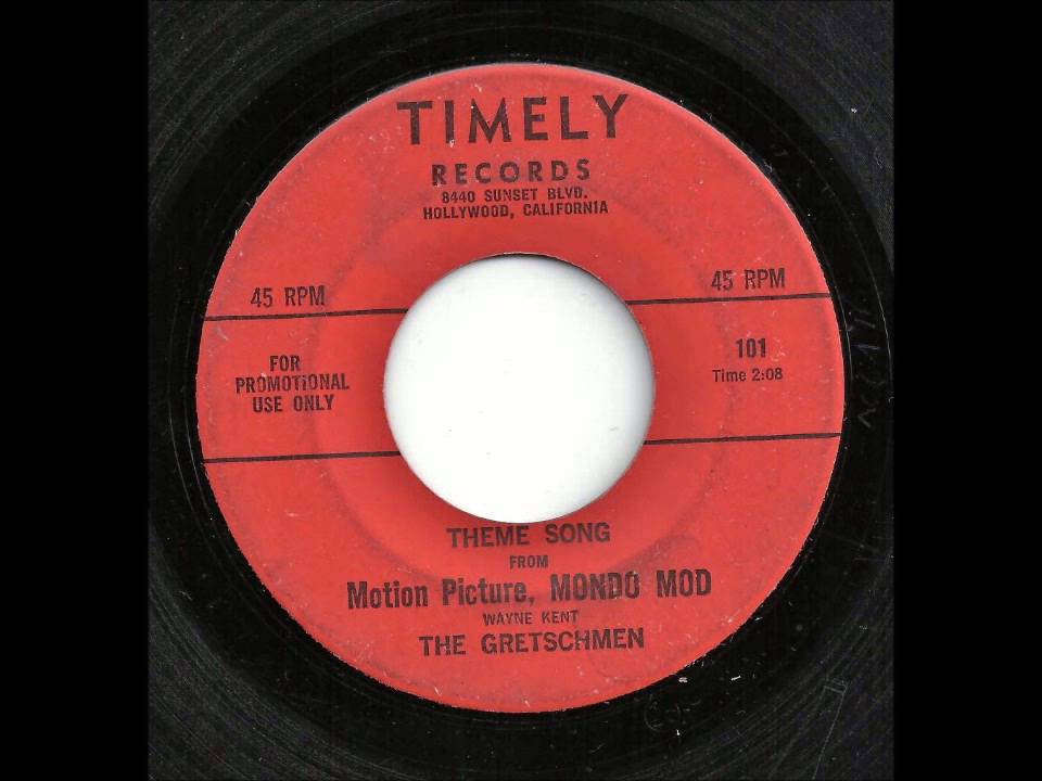 Theme From Mondo Mod - The Gretschmen - YouTube