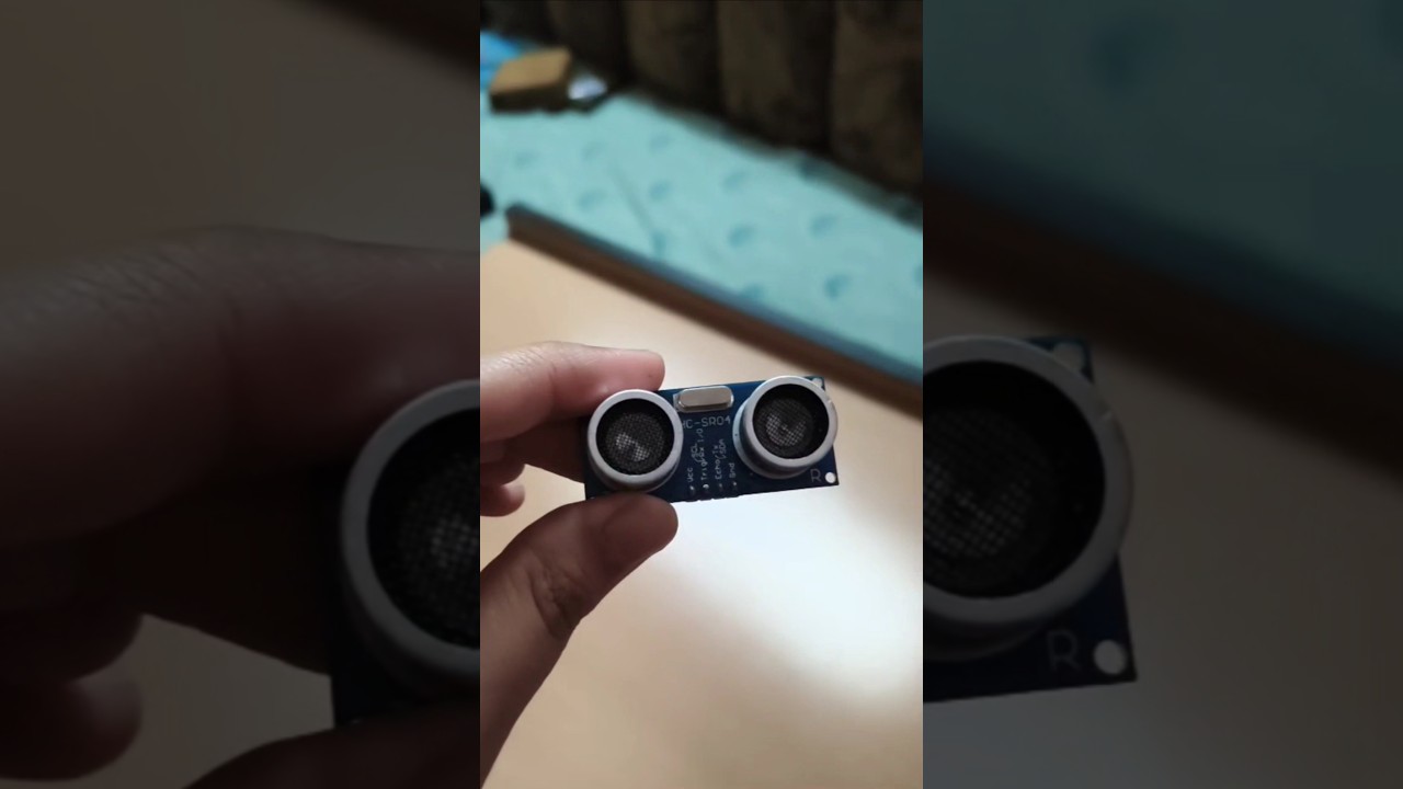 Ultrasonic sensor Working explained #ultrasonicsensor #sensor #shorts # ...