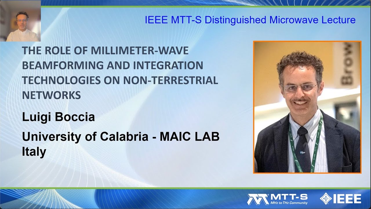 IEEE MTT-S DML by Luigi Boccia - YouTube
