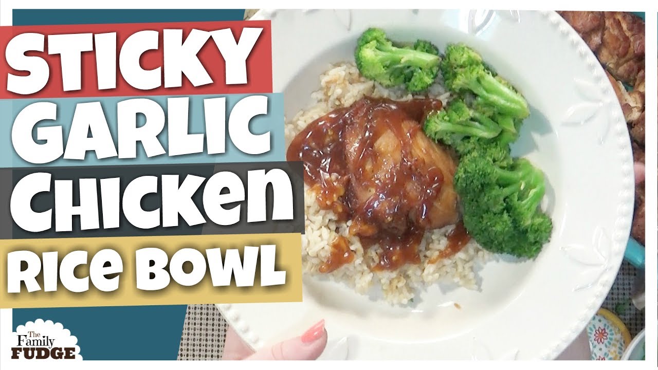 STICKY Honey GARLIC CHICKEN in the CROCK POT || How to RECIPE - YouTube