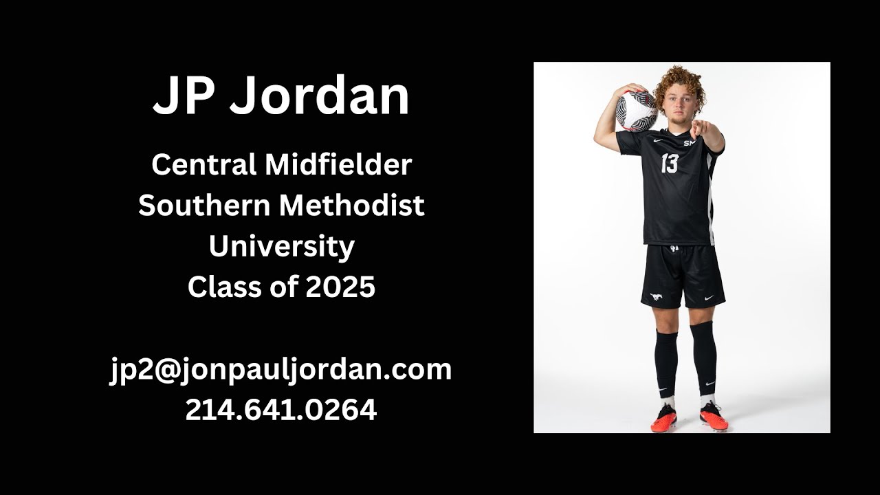 JP Jordan, Central Midfielder - YouTube