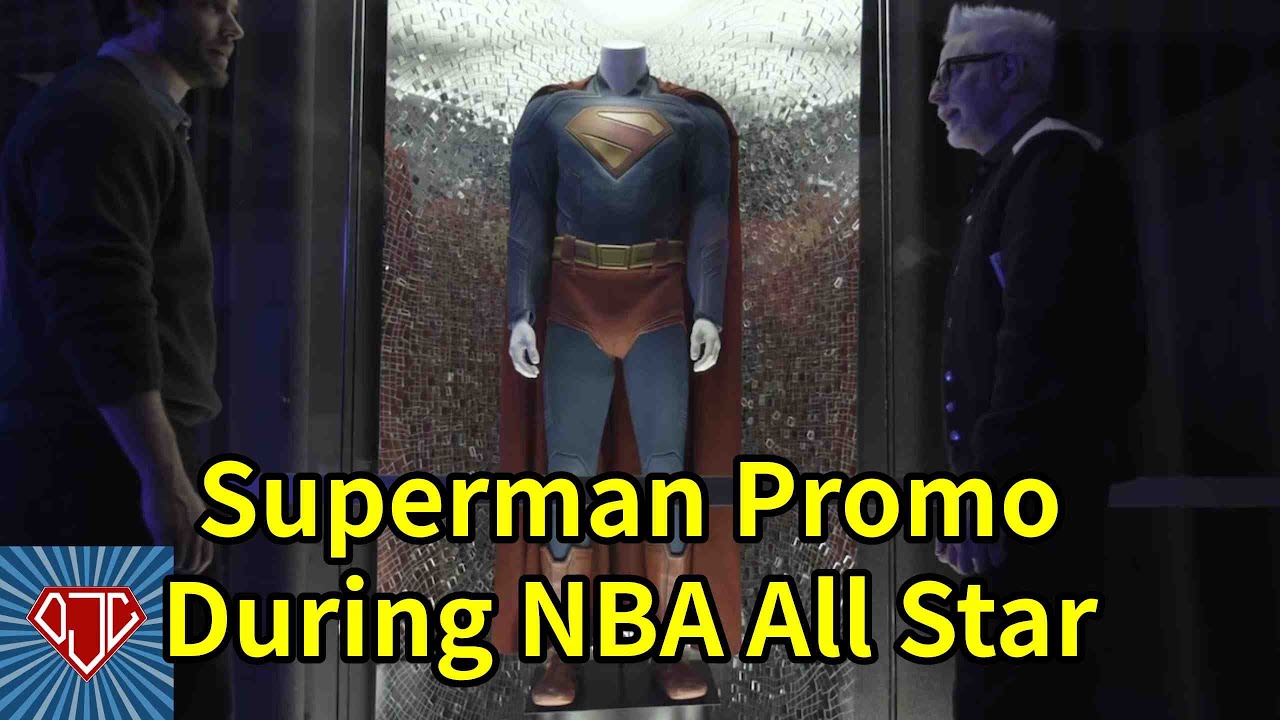 Superman Promo During NBA All Star - YouTube